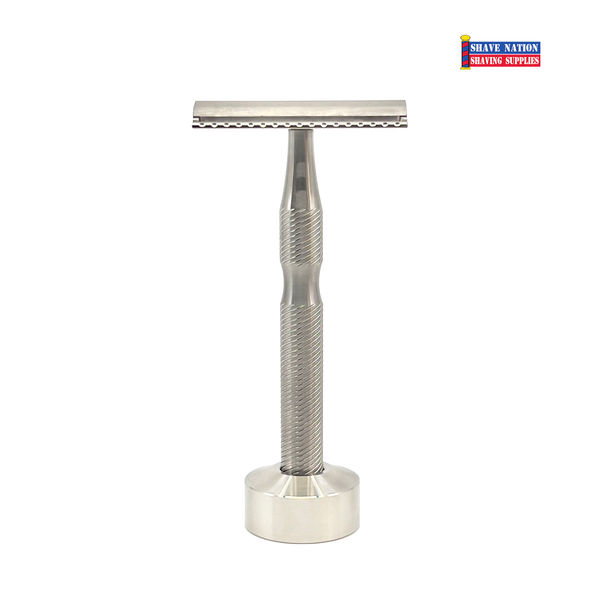 Alpha Spirit AC Single Edge Razor with Stand and Gift Box | Shave ...