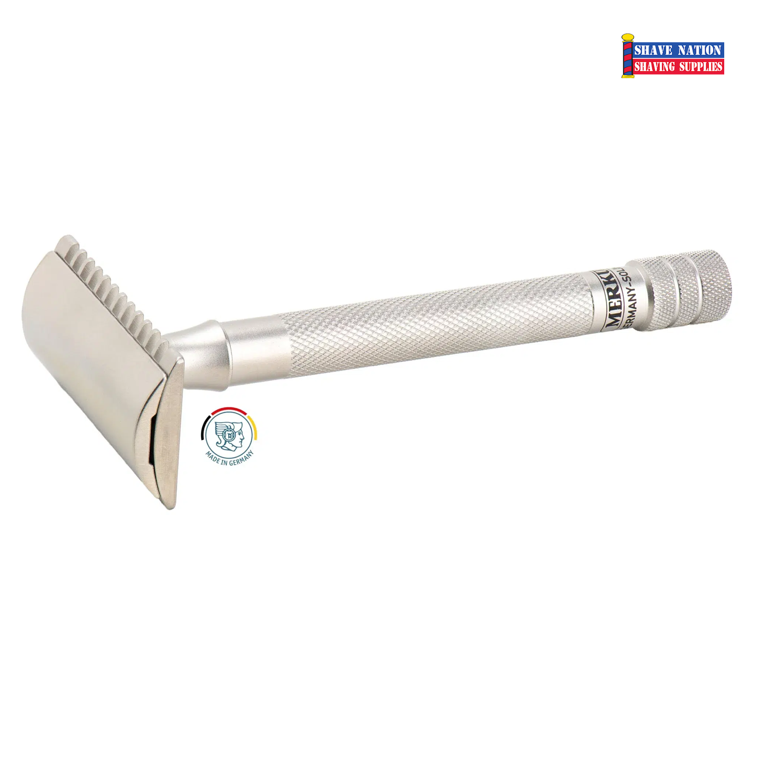 NEW! Merkur 25 INOX Stainless Steel Open Comb safety Razor | Shave ...
