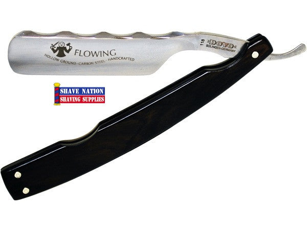 Dovo Ebony Wood Straight Razor 6/8 Flowing Blade | Shave Nation Shaving ...