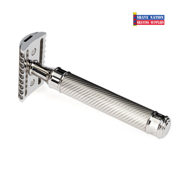 Muhle R41GS Stainless Steel Safety Razor Open Comb | Shave Nation ...