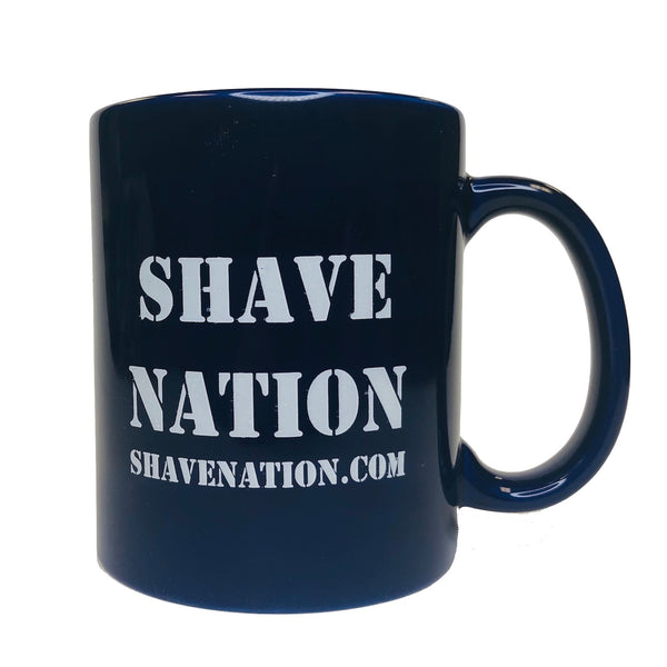 Shave Nation Coffee Mug-Navy Blue | Shave Nation Shaving Supplies®