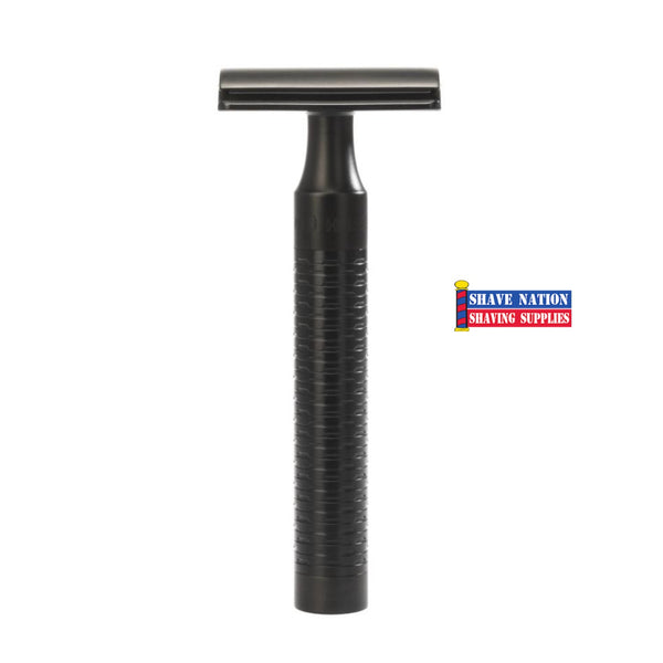 Muhle Rocca R96 JET Black Closed Comb Stainless Steel Safety Razor ...