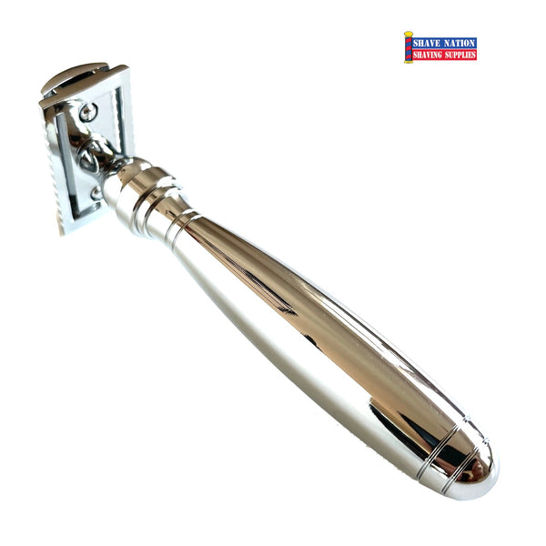 Shave Nation CHROMAX Heavy Closed Comb Safety Razor | Shave Nation ...